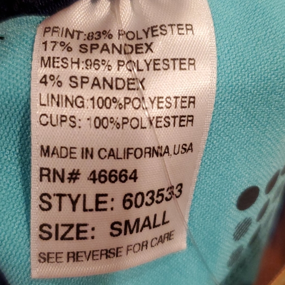 Title nine | Swim | Title Nine Jane Bond Bikini Top Sz Small | Poshmark